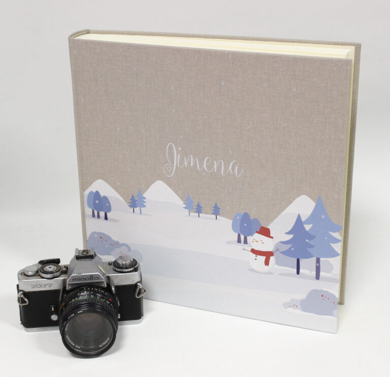 Álbum Tela impresa – Tira de papel